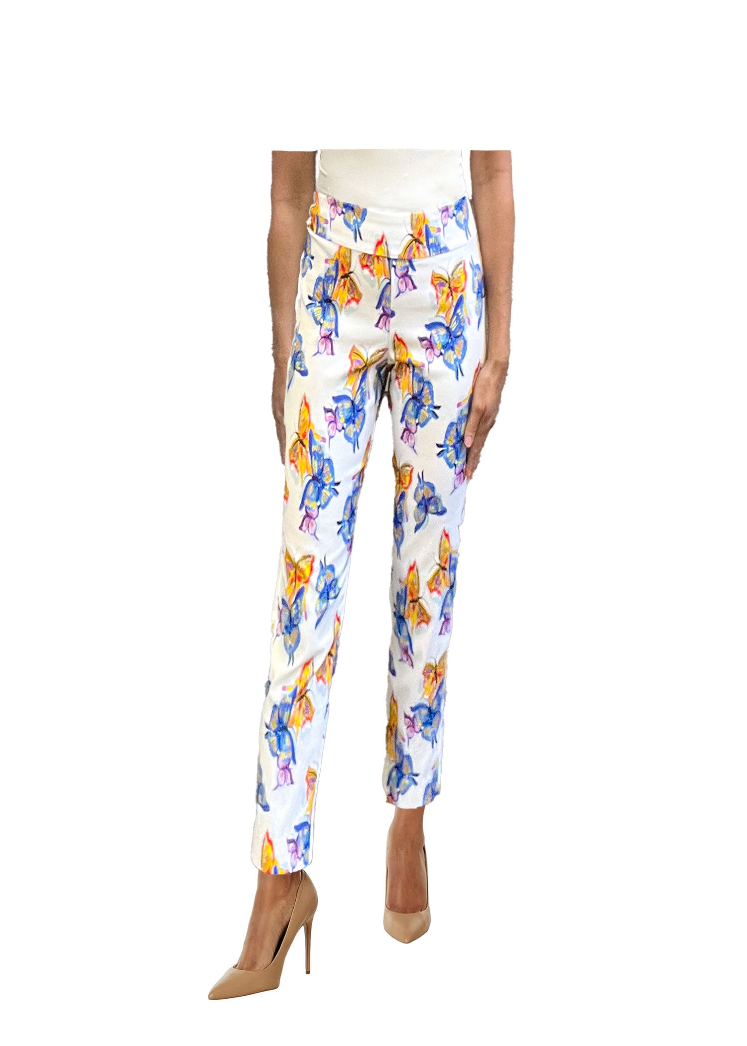 Krazy Larry | Butterflies Pull on Pant – Cloister Collection