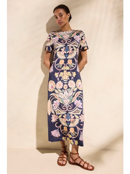 Marie Oliver | Sloan Dress - Neptune – Cloister Collection