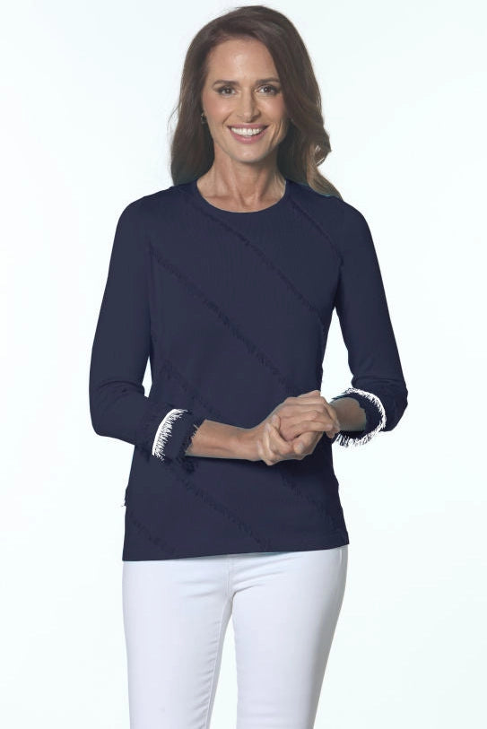 J'envie Sport I | The Sorrento Fringe Top – Cloister Collection